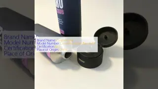Premium D30mm Aluminum Cosmetic Tubes with Flip Top Cap