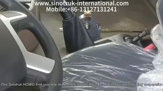 Sinotruk Howo 10CBM Concrete Mixer Truck High Performance