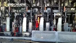 Inside the Factory: High-Speed Glass Wine Bottle Production Line | Wholesale Manufacturer