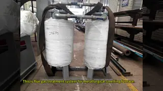 High Efficiency Exhaust Gas Adsorption Purification Dual Tank Carbon Equipment