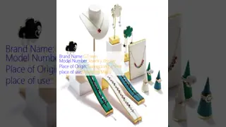 Minimalist Jewelry Display Stand for Luxury Store Design