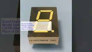 0 8 Inch 7 Segment LED Display for Elevator Systems