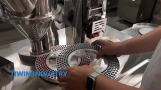 JTJ 100A Capsule Filling Machine 10 Minute Clean