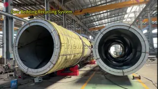 Complete Dairy Farm Bedding Regeneration Processing System