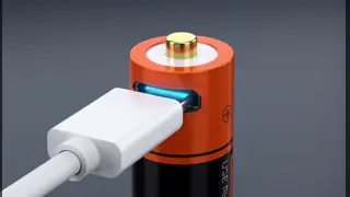 AAA lithium-ion rechargeable battery