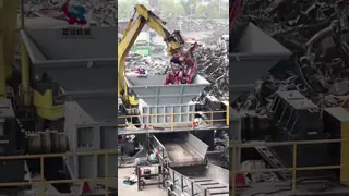Model 2000 Scrap Car Shredder