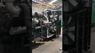 WOPUSAI 1000kVA Diesel Generator Heavy Duty Power Solution