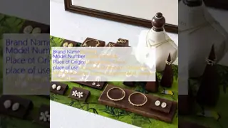 Premium Wooden Jewelry Display Props Factory Price