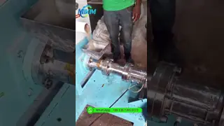 MIKIM 350kg/h dry-type floating fish feed pellet extruder machine feedback form Cameroon Customer