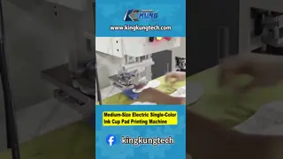 New Electric Single-Color Ink Cup Pad Printing Machine – Air Compressor-Free Precision Printer