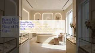Custom Jewelry Display Showcases for Luxury Retail Stores