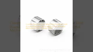 Custom Aluminum CNC Machined Curved Hook Bracket