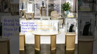 Luxury Jewelry Display Cabinets Custom LED Retail Solutions