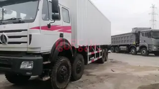 Beiben 8*8 van cargo truck