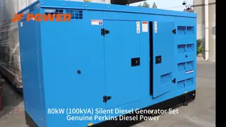 80kW Perkins Silent Diesel Generator Reliable Power Solution
