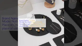 Premium Wooden Jewelry Display Stands for Retail Stores