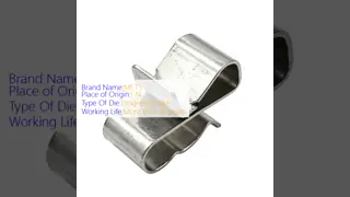 Durable Stainless Steel Solar Cable Clips for PV Systems