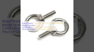 Super Duplex 2507 M24 Lifting Hardware High Strength