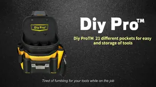 Clip-on Tech System Electrition Tools Bag Durable Waterproof Tool Belt Bag for Professionals