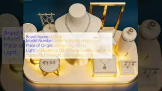 Luxury LED Jewelry Display Set for High End Boutiques