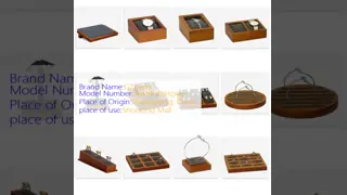 Premium Wooden Jewelry Display Props for Retail Showrooms