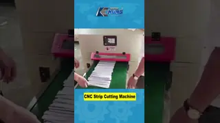 Precision CNC Strip Cutting Machine with Steel Blade & Automatic Brake