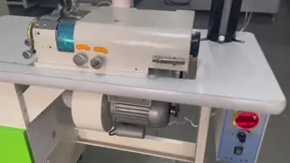 Skiving machine for hot melt toe puff