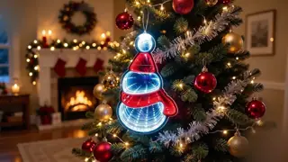 Christmas Tree Hanging Abyss Light