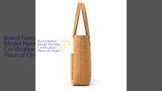 Custom Natural Cork Hobo Bag Eco Friendly Wholesale