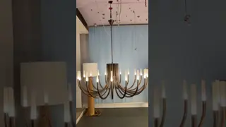 Modern European Crystal Candle Chandelier for Home Decor