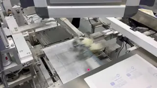 Surgical Glove Wallet Type Packing Machine With Bi-fold Function