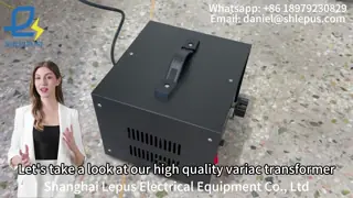 New single phase customized variac