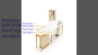 Luxury LED Jewelry Showcases Custom Retail Display Solutions