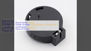 CR2450 Battery Holder Secure PCB Mounting Solution