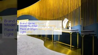 Custom Luxury Jewelry Showroom Display Design