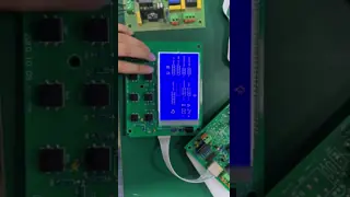 Custom STN Blue Negative Transmissive LCD Module for Air Purification Systems
