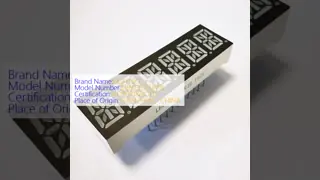Ultra Bright 6 Digit 14 Segment LED Display for Taximeters