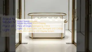 Custom Luxury Jewelry Display Cabinets for Retail Stores