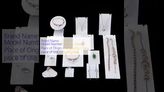 Luxury Jewelry Display Props for Retail Stores
