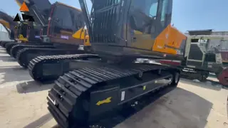 Hyundai 220LC-9S used crawler excavator stable hydraulic system for construction project