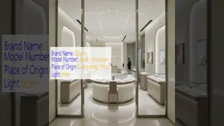 Slim Stainless Steel Jewelry Display Case for Small Shops