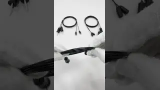 Matte Black Cable Gripper for Sleek Retail Displays