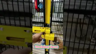Hsj ISO14120 Security Guarding Fence Iron Wire Mesh Fence Panel for Machine and Equipment Protect