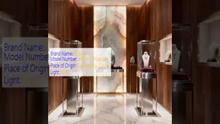 Premium Glass Jewelry Display Stand for Retail Stores