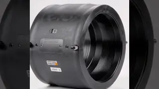 PE100 Black Electrofusion Coupler Sleeve DN315-400 | 4.0mm Manual Pin | PN16 Water / 10 Bar Gas