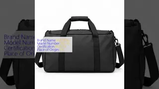 Custom Recycled Nylon Duffel Bag for Wholesale Brands