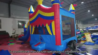 Commercial Carnival Inflatable Water Slide Bouncer Combo