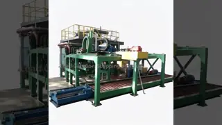 Automatic Non Ferrous Metal Rod Casting Machine For Smelting Plant Line Equipment