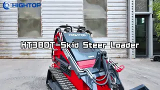 HTS380T Triangle Track Skid Steer Loader Video