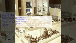Luxury Square Jewelry Display Case for Retail Stores